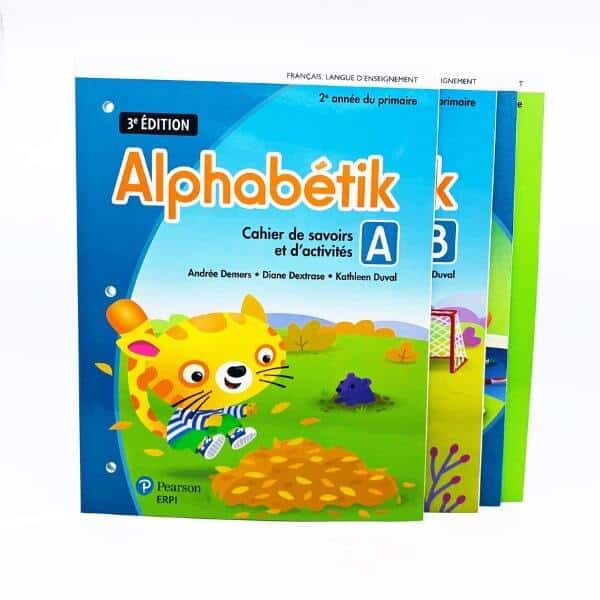 ALPHABÉTIK + RECUEIL 2e année - Papeterie Gilbert / JEUX A&G