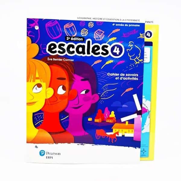 ESCALES 4e année - Papeterie Gilbert / JEUX A&G