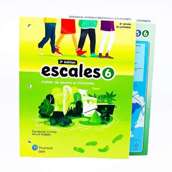 ESCALES 6e année - Papeterie Gilbert / JEUX A&G