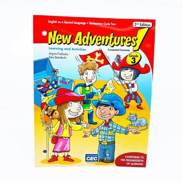 NEW ADVENTURES 3e année - Papeterie Gilbert / JEUX A&G