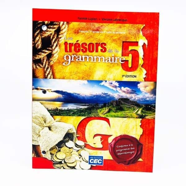 LES TRÉSORS DE LA GRAMMAIRE 5e année - Papeterie Gilbert / JEUX A&G