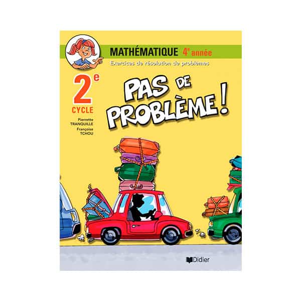 PAS DE PROBLÈME 4e - Papeterie Gilbert / JEUX A&G