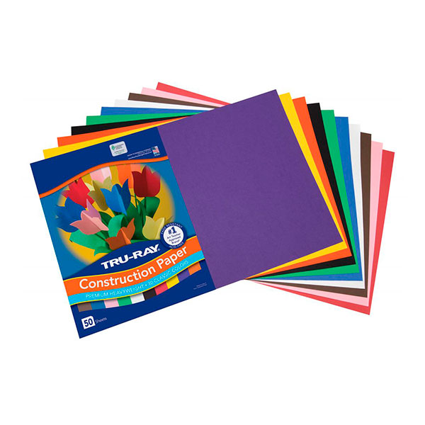 TABLETTE DE PAPIER DE CONSTRUCTION - Papeterie Gilbert / JEUX A&G