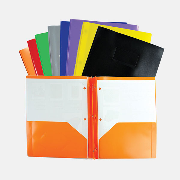 DUO-TANG PORTE-FOLIO PLASTIQUE SOUPLE - Papeterie Gilbert / JEUX A&G