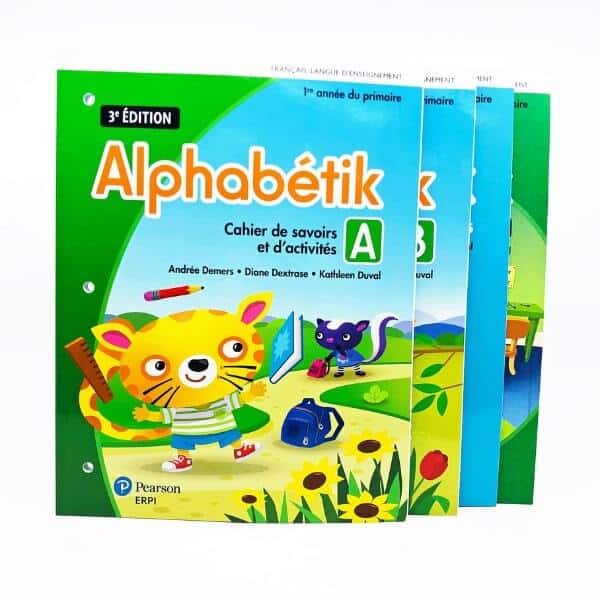 ALPHABÉTIK A, B + RECUEIL 1e année - Papeterie Gilbert / JEUX A&G