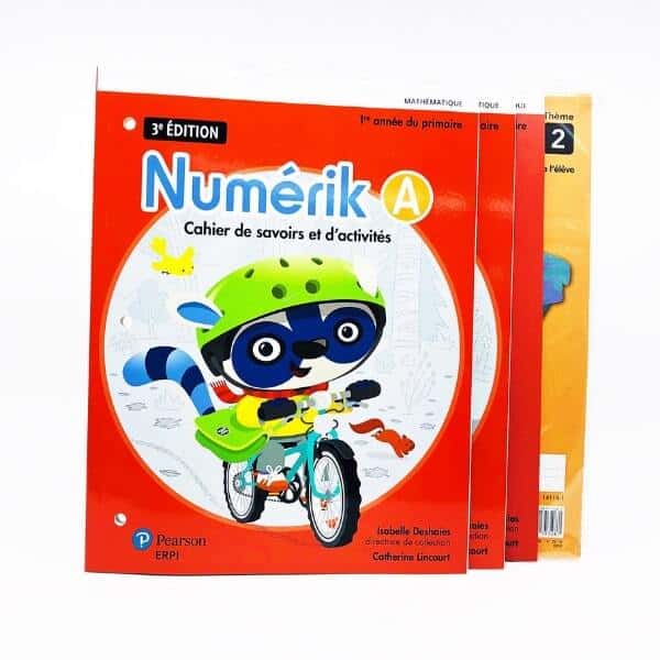 NUMÉRIK 1e année - Papeterie Gilbert / JEUX A&G