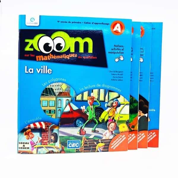 ZOOM MATHÉMATIQUE 4e année - Papeterie Gilbert / JEUX A&G